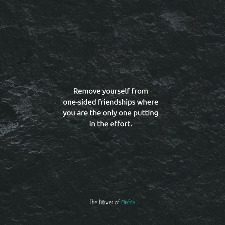 44 One-Sided Friendship Quotes That Will Open Your Eyes